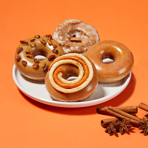 Krispy Kreme Pumpkin Spice + Fall Drinks Lineup 2023 - Foodgressing