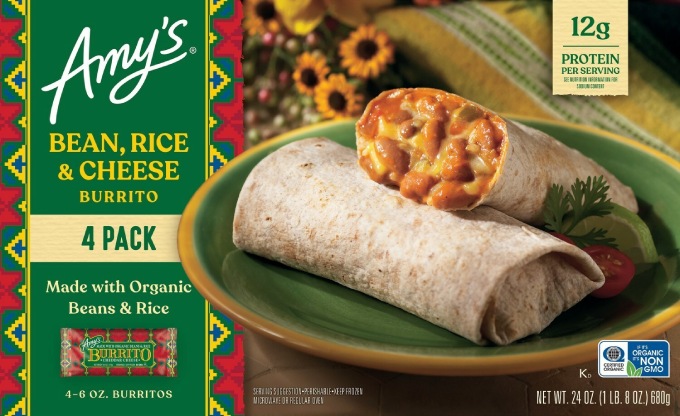 Amy's Kitchen Launches Multipack Burritos Nationwide