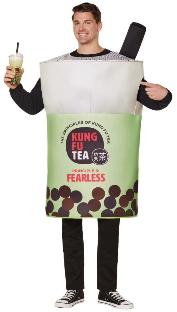 Spirit Halloween & Kung Fu Tea Bubble Up Exclusive Costumes and Drink ...