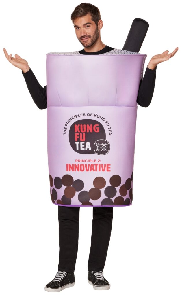 Spirit Halloween & Kung Fu Tea Bubble Up Exclusive Costumes and Drink ...