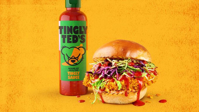 Tingly Ted’s in Canada - hot sauce from Ed Sheeran & Kraft Heinz