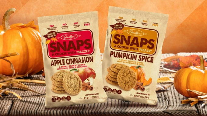 Stauffer's SNAPS Apple Cinnamon and Pumpkin Spice