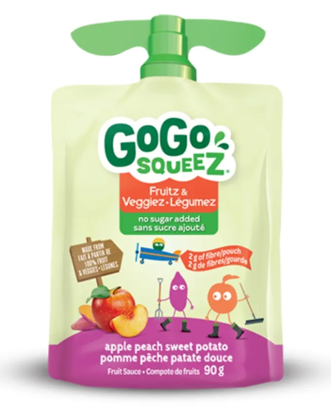 GoGo squeeZ(R) New Fruit & Vegetable Flavours
