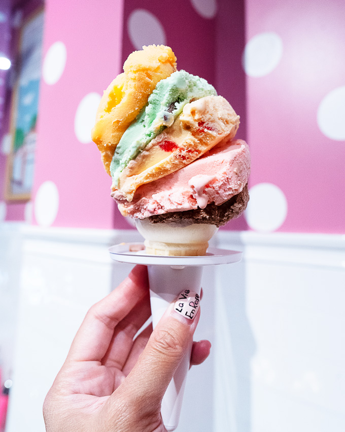 The Original Rainbow Cone - a Beloved Chicago Instutition - Foodgressing