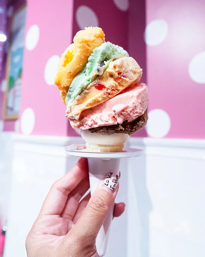 The Original Rainbow Cone - a Beloved Chicago Instutition - Foodgressing