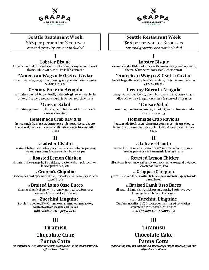 Seattle Restaurant Week 2023: Menus, Dates, Highlights