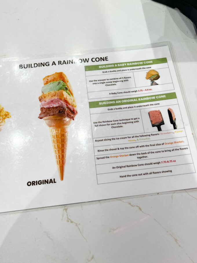 The Original Rainbow Cone - a Beloved Chicago Instutition - Foodgressing