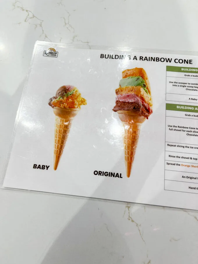 The Original Rainbow Cone - a Beloved Chicago Instutition - Foodgressing
