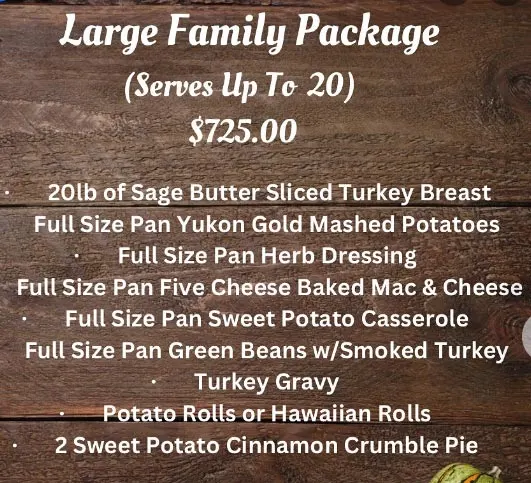 Thanksgiving Baltimore 2023: Dinner, Turkey to Go, Restaurants