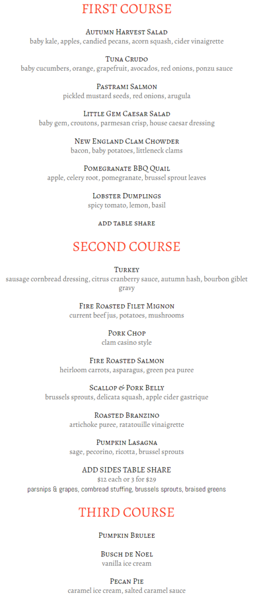 Thanksgiving NYC 2023: Dinner, Turkey to Go, Restaurants