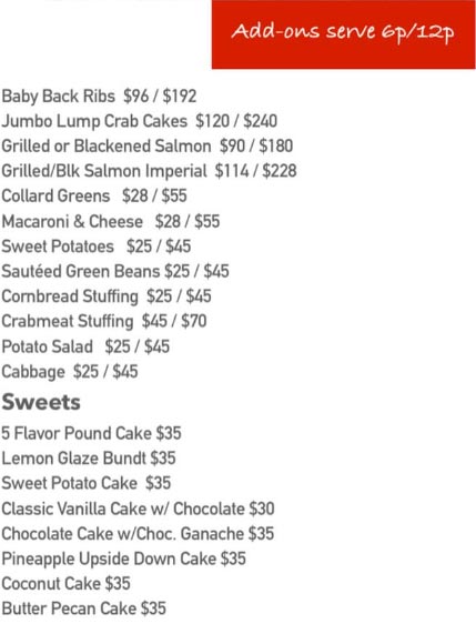 Thanksgiving Baltimore 2023: Dinner, Turkey to Go, Restaurants