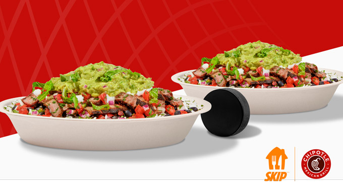 Chipotle Canada Carne Asada BOGO Offer on SkipTheDishes - Foodgressing
