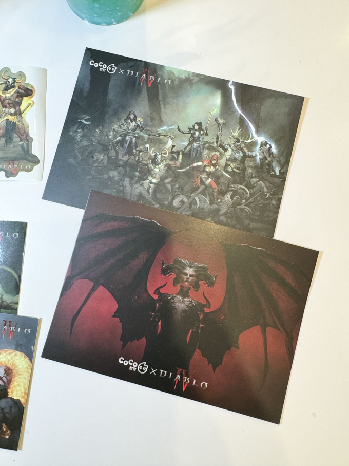 CoCo Tea x Diablo IV Collab - Themed Drinks and Merchandises