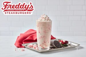 Freddy's French Onion Steakburger and OREO Cookie Peppermint Shake 2023 ...