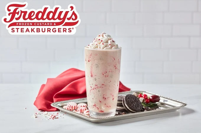 Freddy's French Onion Steakburger and OREO Cookie Peppermint Shake 2023 ...