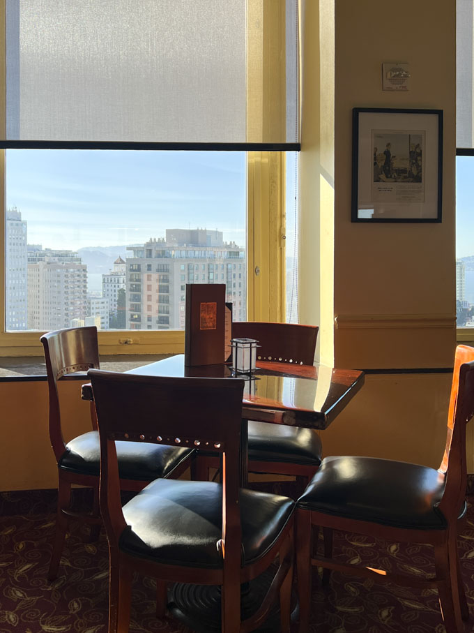 Top of the Mark San Francisco - Foodgressing