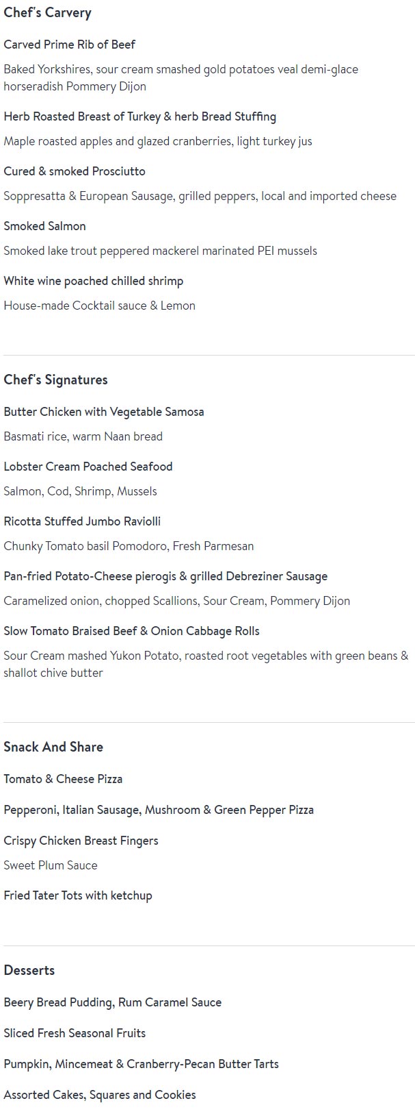 Christmas Toronto 2023: Dinner, Turkey to Go, Restaurants