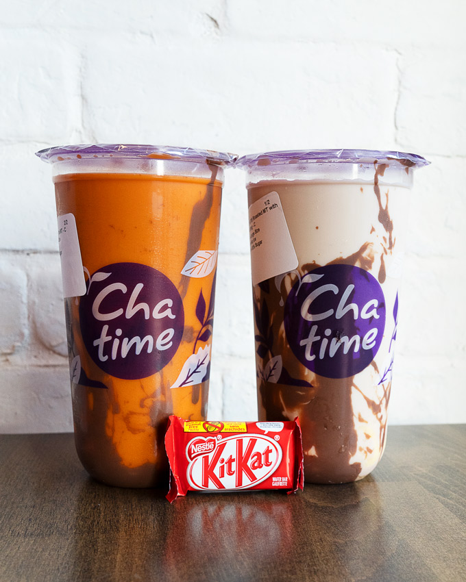 Chatime Canada New Holiday Drinks featuring KITKAT - Foodgressing