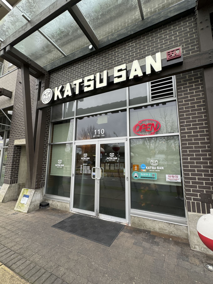 Katsu San Richmond BC - Japanese Pork Cutlet Sets - Foodgressing