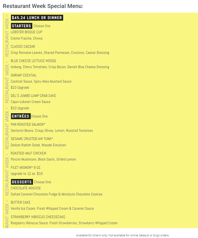 Pittsburgh Restaurant Week Winter 2024: Menus, Dates - Foodgressing