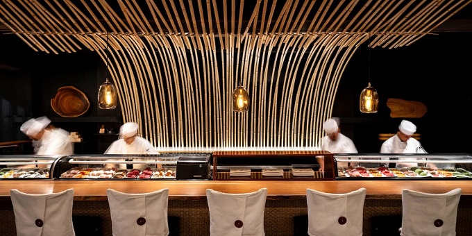 Toni's Sushi Bar Miami Beach 40th Anniversary Interior Redesign
