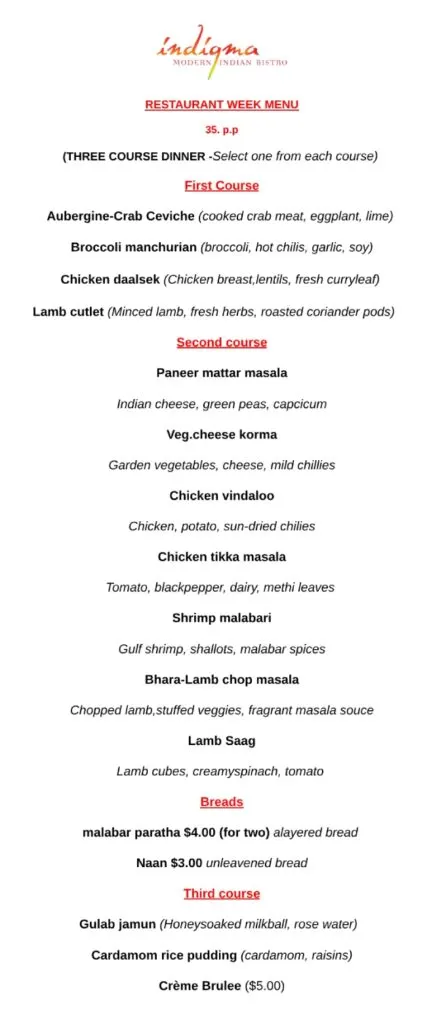 Baltimore Restaurant Week 2024: Menus, Dates - Foodgressing