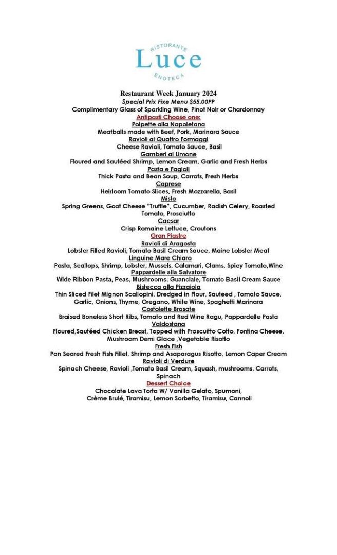 San Antonio Culinaria Restaurant Weeks 2024 Winter - Foodgressing