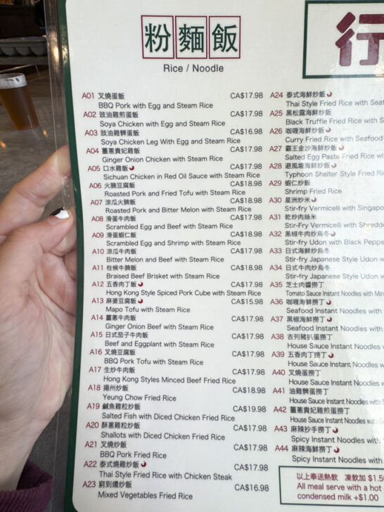 Lucky Hong Kong Restaurant Richmond BC Terra Nova [Review]