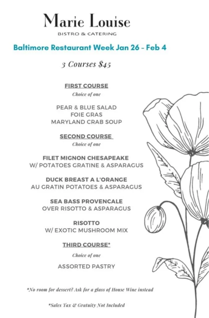 Baltimore Restaurant Week 2024: Menus, Dates - Foodgressing