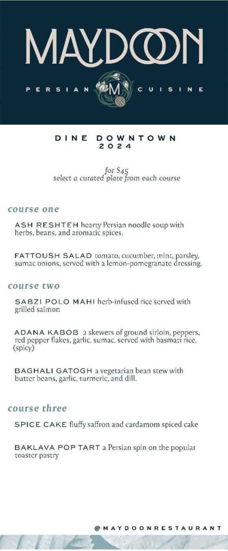 Dine Downtown Sacramento 2024: Menus, Dates, Highlights