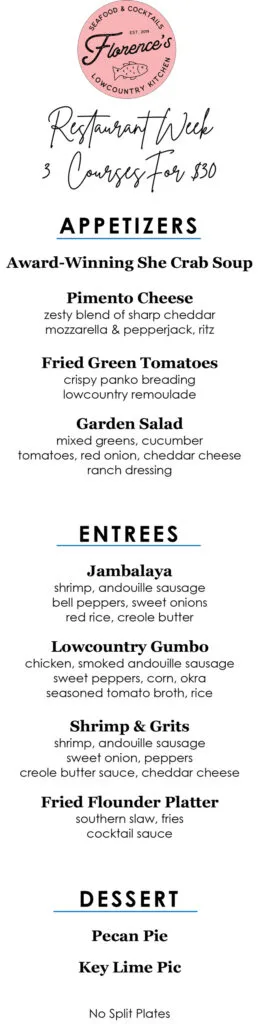 Charleston Restaurant Week 2024: Menus, Dates - Foodgressing