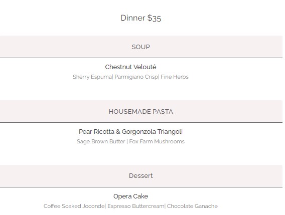 Triangle Restaurant Week 2024: Menus, Dates - Foodgressing