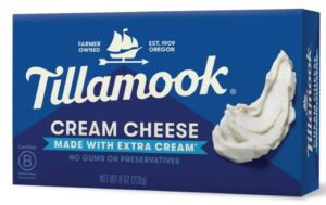 Tillamook Brick Cream Cheese, made with EXTRA Cream