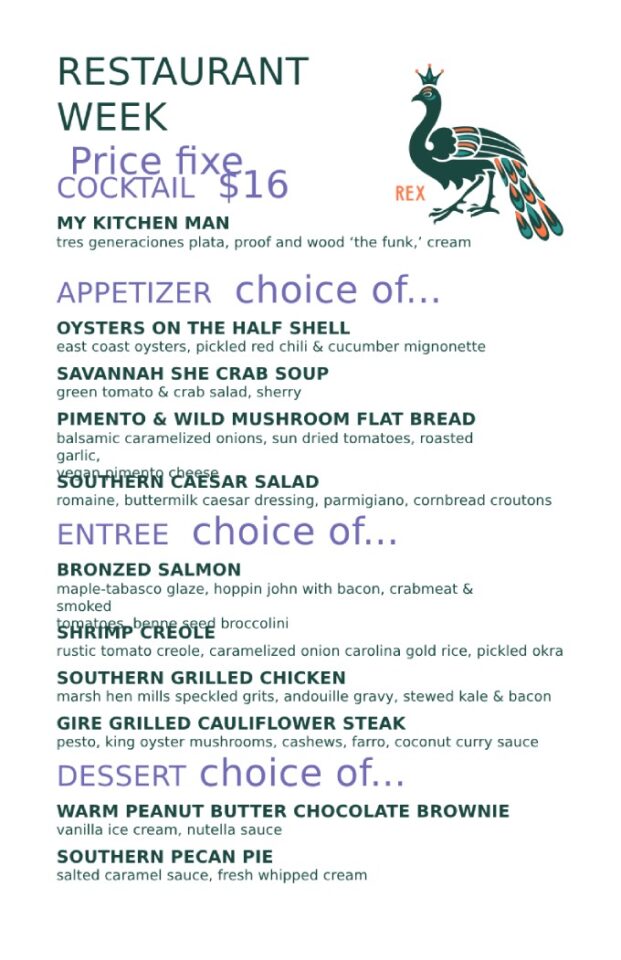 Center City District Restaurant Week 2024: Menus, Dates - Foodgressing