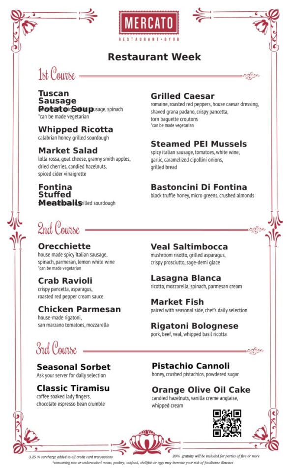 Center City District Restaurant Week 2024: Menus, Dates - Foodgressing