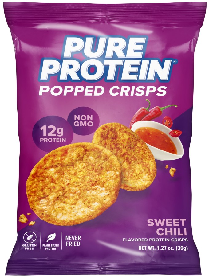 Pure Protein Launches Sweet Chili Flavored Popped Crisps