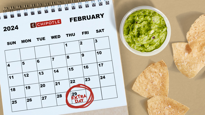 Chipotle Celebrates Leap Day With Free Guac - Foodgressing