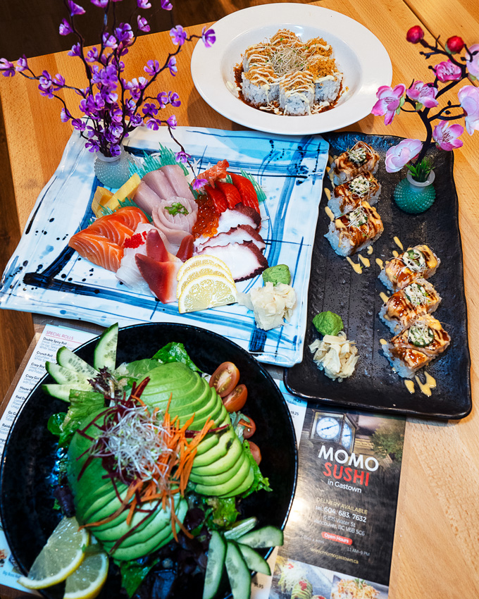 MoMo Sushi Gastown Vancouver - Solid Sushi Spot - Foodgressing
