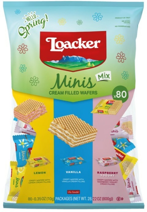 Loacker Brightens Shelves with New Minis Spring Mix