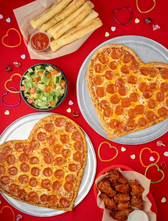 Heart-Shaped Pizzas Return To Peter Piper Pizza For Children's Miracle ...