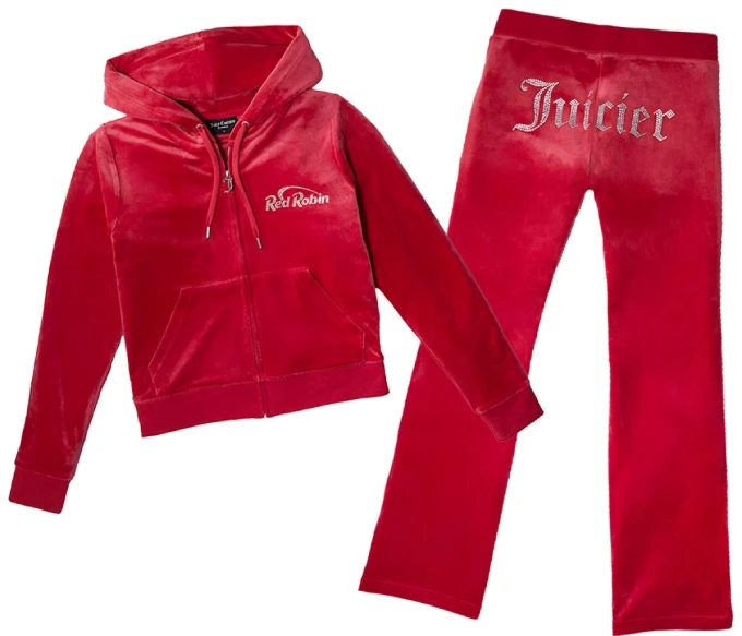 Red Robin and Juicy Couture Drop "Juicier" Tracksuit