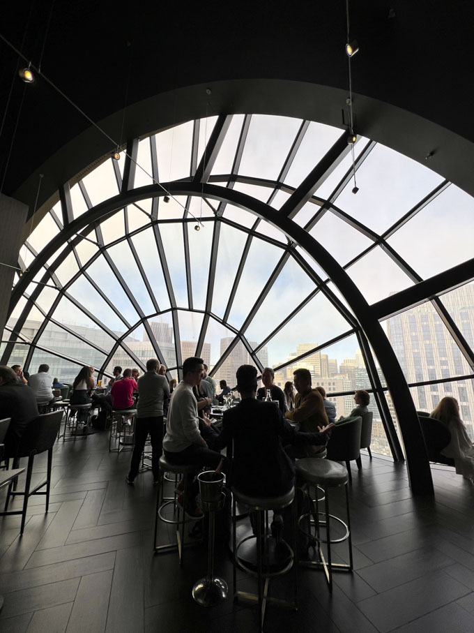 The View Lounge at San Francisco Marriott Marquis - Foodgressing