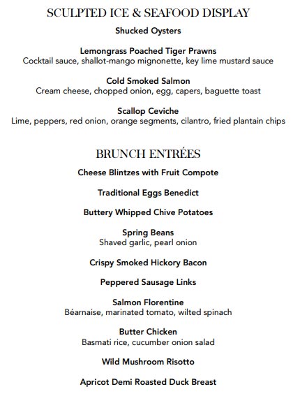 Easter Brunch Milwaukee 2024, Lunch, Dinner, Events - Foodgressing