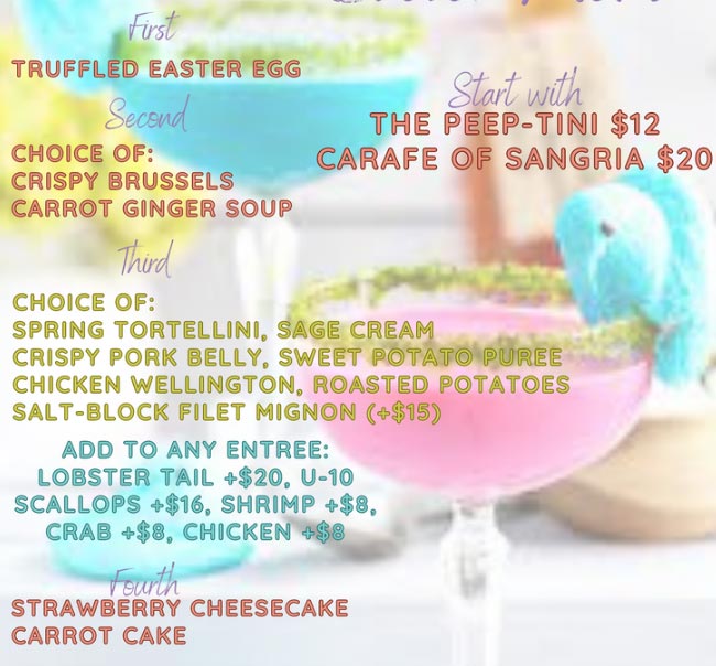 Easter Brunch Austin 2024, Lunch, Dinner, Events - Foodgressing