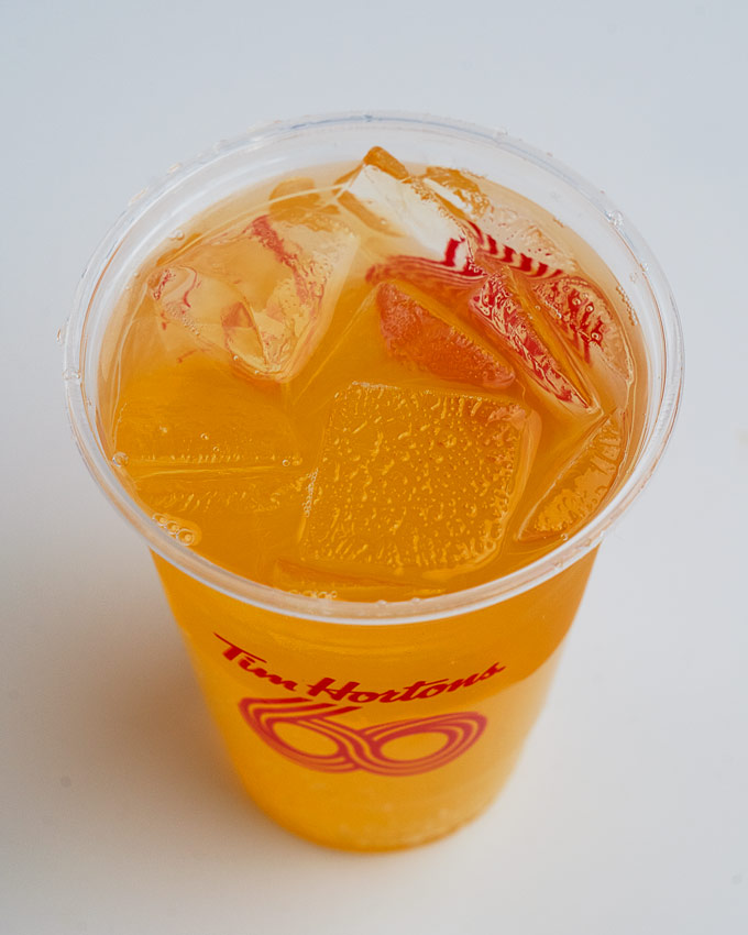 Tim Hortons Mango Starfruit Sparkling Quencher - Foodgressing