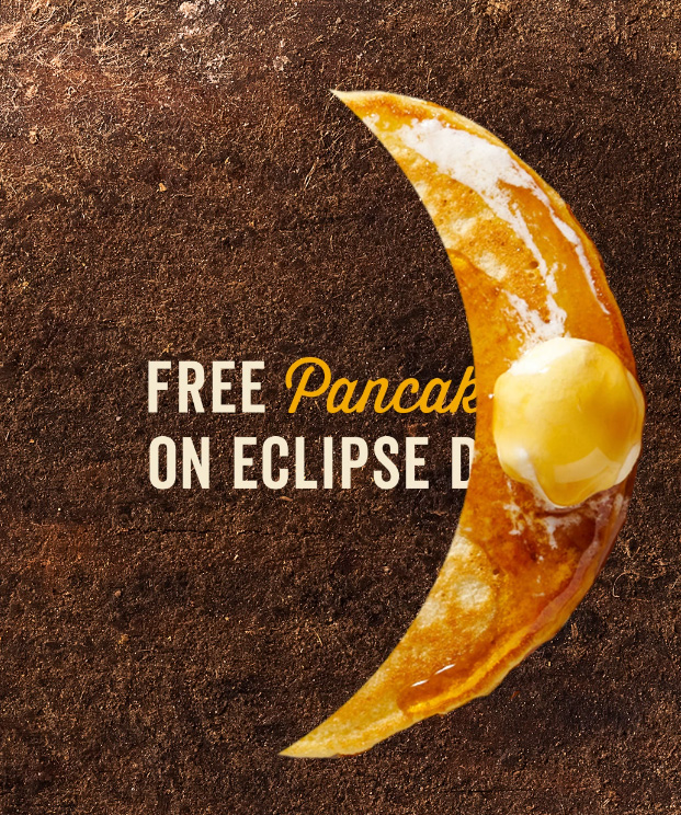 Cracker Barrel Free Pancakes to Celebrate Solar Eclipse - Foodgressing
