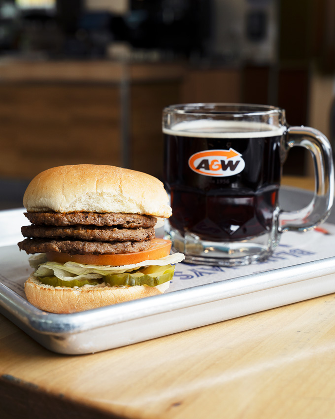 A&W’s new limited-time offer burger: The Stackers [Review] - Foodgressing
