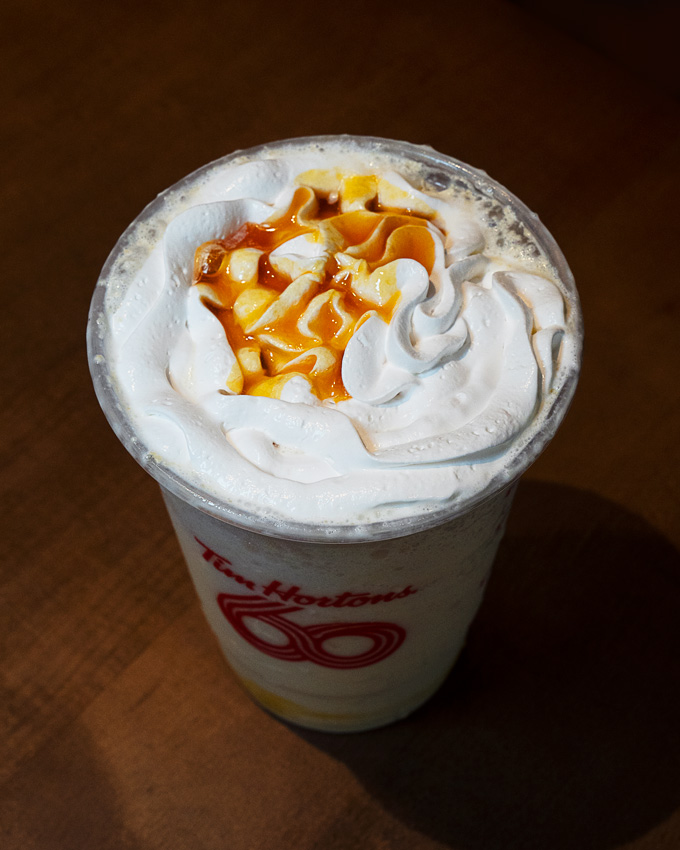 Tim Hortons Mango Creamy Chill - Foodgressing