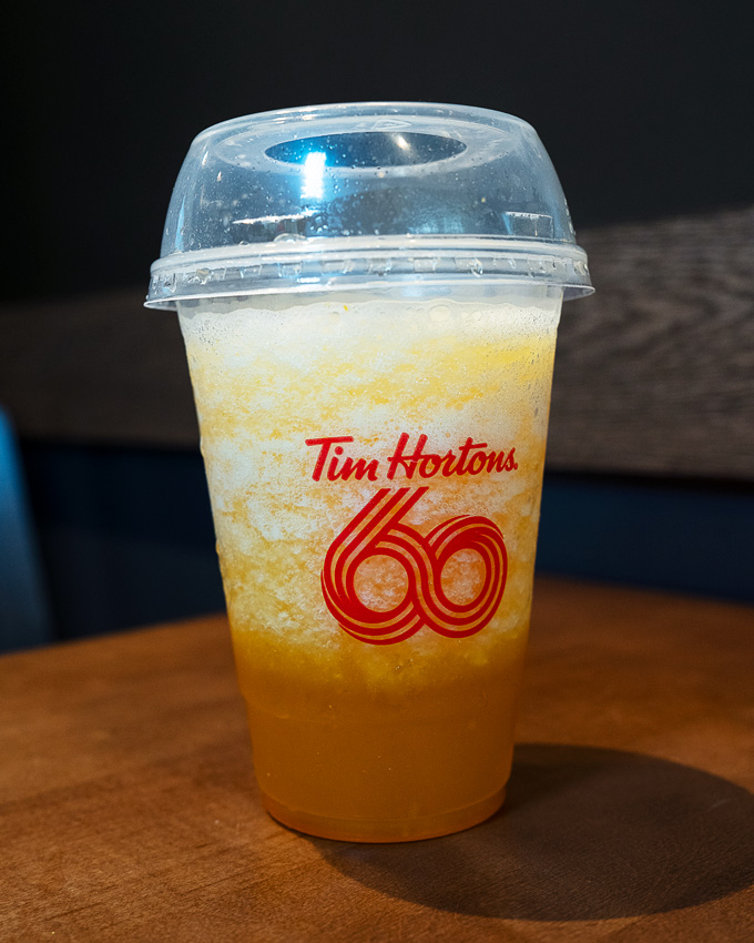 Tim Hortons Mango Cold Drinks Lineup Smoothie Creamy Chill Foodgressing