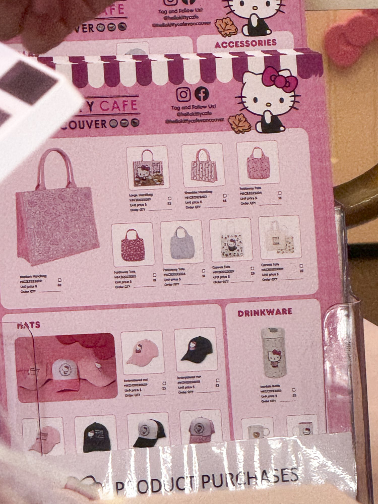 Hello Kitty Cafe Vancouver Now Open: Menu, Merchandise - Foodgressing